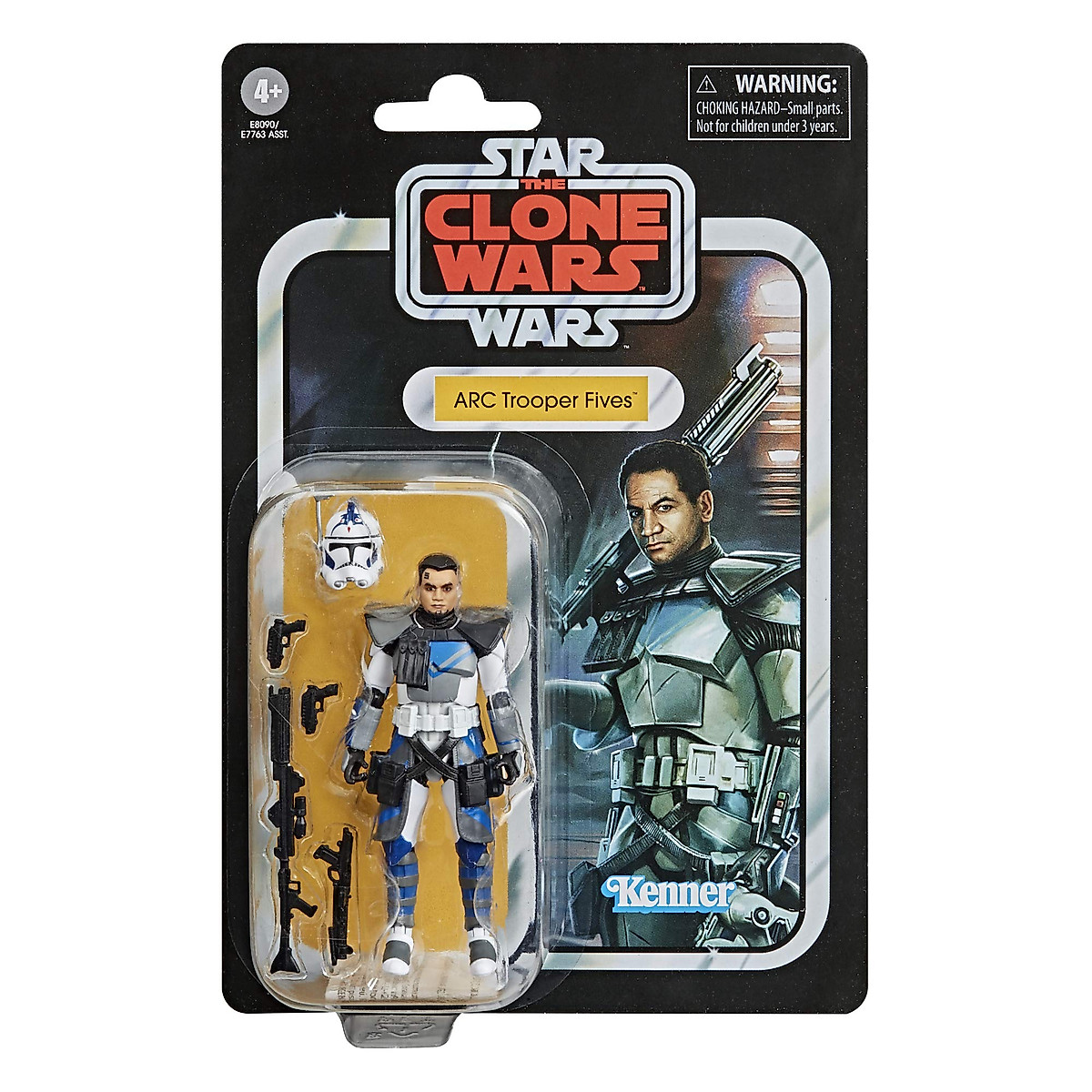 STAR WARS The Vintage Collection ARC Trooper Fives Toy, 3.75-Inch-Scale The Clone Wars Action Figure, Toys for Kids Ages 4 and Up