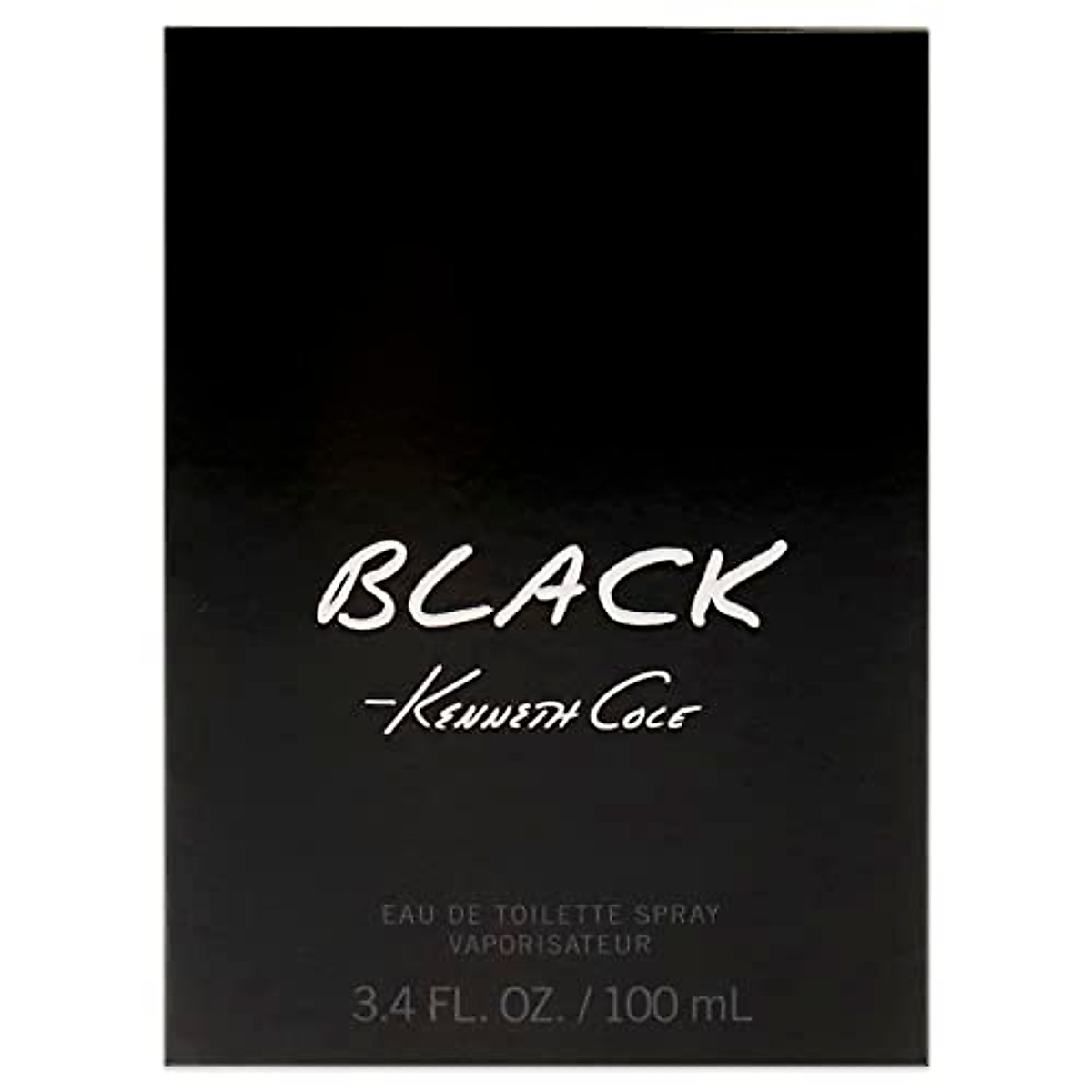 Kenneth Cole Black Eau de Toilette Body Spray Cologne for Men, 3.4 Fl. Oz.