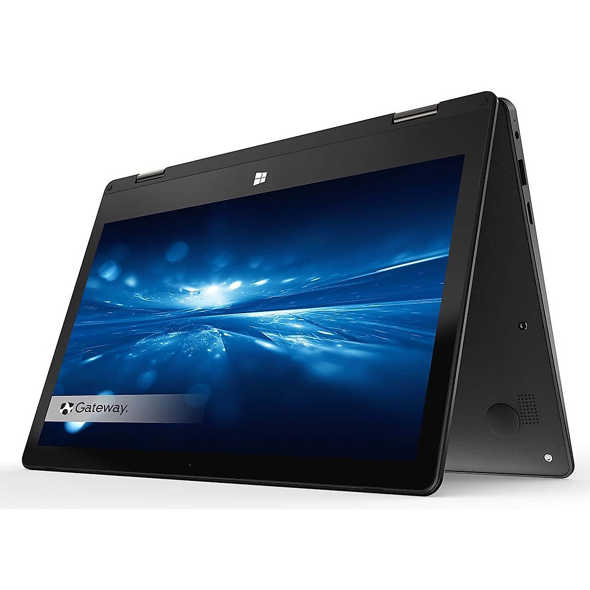 Gateway Newest Touchscreen 11.6 HD 2-in-1 Convertible Laptop in Black Intel N4020 4GB RAM 64GB SSD Mini-HDMI Webcam Windows 10 S