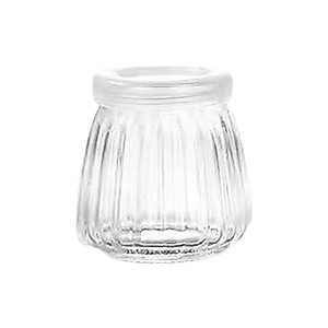 YS0911 Glass Jars With Cork Stopper Glass Bottle Wishing Bottle Yogurt Jars Storage Containers For Desserts Multifunction 100/150/200ml Glass Bottle W/Cork Stopper Cup Bottle