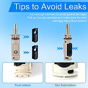 1222 Replacement Cartridge Compatible with Moen Tub Shower, Faucet Replacement Parts Shower Cartridge Replacement 1222 Cartridge Shower Accessories