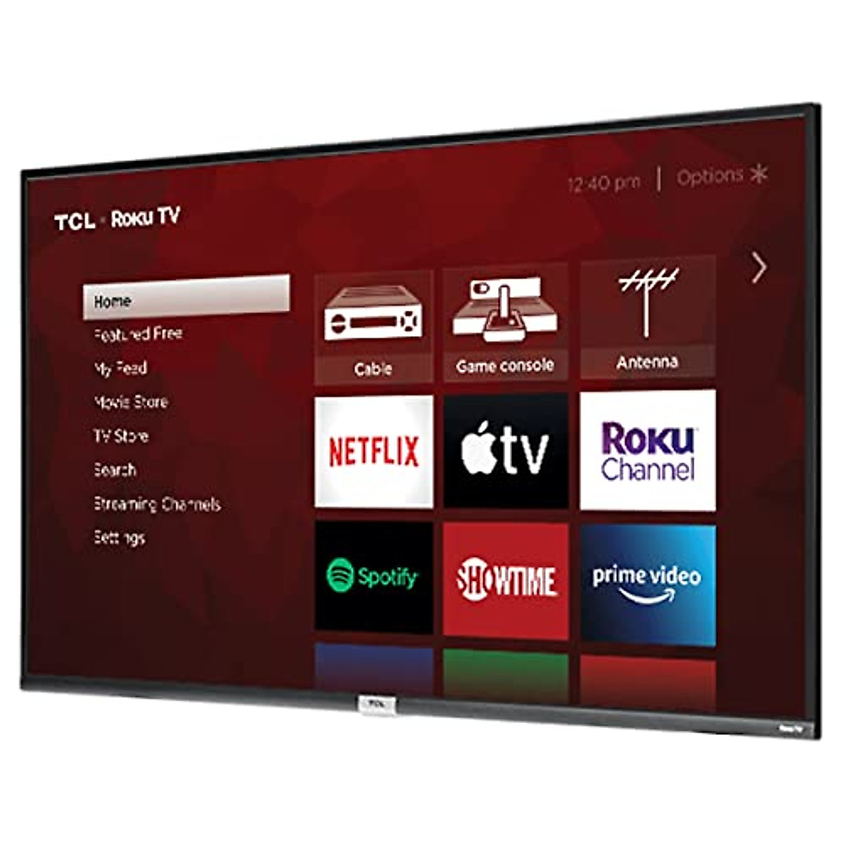 TCL 55-Inch Class 4K (2160p) UHD Smart LED TV, Netflix, Disney+, Apple TV and YouTube Compatible, Compatible with Alexa, Siri and Google Assistant + Wall Mount Included (No Stands) - 55S21 (Renewed)