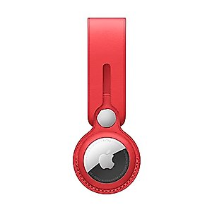 Apple AirTag Leather Loop - (Product) RED