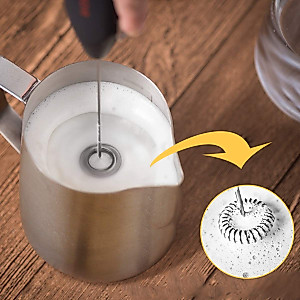 ENLOY Milk Frothing Pitcher, 20oz Steaming Pitcher Stainless Steel Espresso Machine Accessories for Coffee Bar, Milk Coffee Cappuccino Latte Art, Barista Steam Pitchers Milk Jug Cup with Art Pen