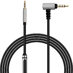 FAAEAL QC35 Cable Aux Cord Replacement for Bose 700 QuietComfort QC45 QC35II QC25 Noise Cancelling Headphones, JBL E45BT E55BT E65BTNC Earphone,2.5mm to 3.5mm Extension Aux Cord(4.9ft)