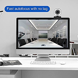 WskLinft Computer Camera Removable Privacy Cover Plug and Play Simple Practical Clear Web Camera for Video Conference