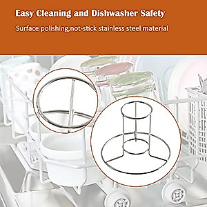 KAMaster Beer Can Chicken Holder for Grill and Smoker,More Higher to Holder - Beercan Chicken Rack Stainless Steel BBQ Roaster Rack for Grill Accessories Turkey Fryer Base Oven Rib Racks for Smoking