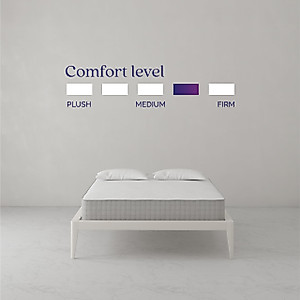 Signature Sleep Dream On 8 Inch 2-Sided Reversible Pocket Spring Mattress, Queen Size, GreenGuard Gold Certified