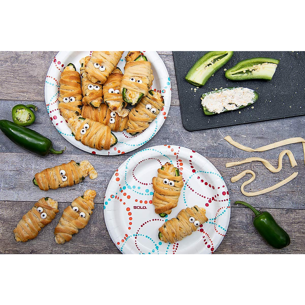 Solo Any Day Paper Plates, 8.5 Inch, 360 Count