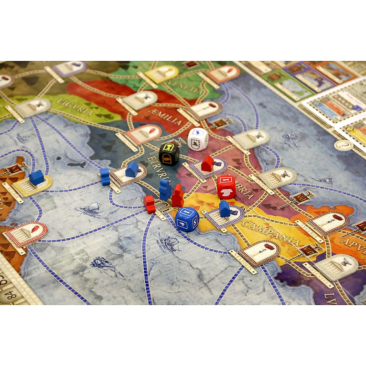 Rio Grande Games: Concordia Solitaria Expansion - Strategy Board Game Expansion to Concordia - Ages 14+, 1-2 Players, 60 Min Game Play, (RGG615)