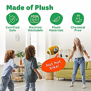 Move2Play, Hilariously Interactive Toy Football with Music and Sound Effects, Ball for Toddlers, Birthday Gift for Boys and Girls 1, 2, 3+ Years Old