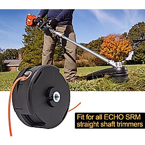 CMOOD Trimmer Head Compatible for Echo Speed Feed 400 Bump SRM-225 SRM-210 SRM-230 Pas225 Pas210 Pas211 Weed Eater Head Replacement (3 Pack)