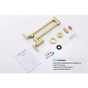 Havin Kitchen Faucet and Pot Filler Faucet