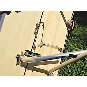 Snow Peak Single Action Table Low, LV-100TR, Designed in Japan, Made of Laminated Bamboo, for Indoor Outdoor Use, Lifetime Product Guarantee