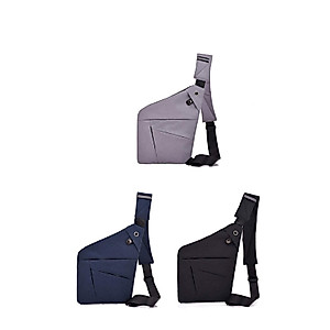 Malacoso Sling Bag Chest Crossbody Bag Personal Pocket Bag Anti-Theft for Cycling Hiking