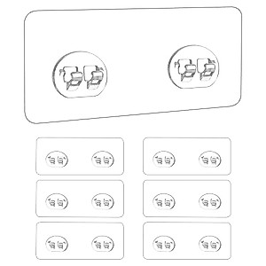 3M adhesive hooks Pack of 6 Adhesive Sticker for Bathroom Organizer Shelf Bathtub Storage Basket,Corner Shower Caddy command hooks