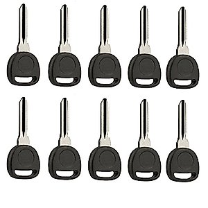Bulk Lot 10 Key fits B111-PT Circle Plus Buick/Cadillac/Chevy/GMC/Hummer/Pontiac/Saturn/Suzuki