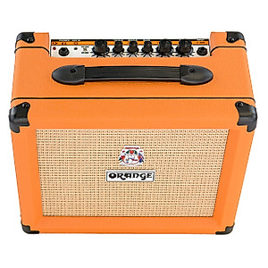 Orange Crush 20-Watt Guitar Combo Amplifier Bundle with Instrument Cable and Austin Bazaar Polishing Cloth