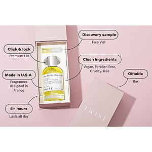 Twist - Bloom Petal No. 5 - Eau De Parfum Inspired by Guc. Bloom, Long-Lasting Perfume For Women, Paraben Free, Vegan, Clean Ingredients, Fragrance - Spray 100 ml | 3.4 fl. oz.