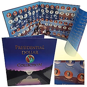 Presidential Dollar Folder: Complete Philadelphia and Denver Mint Collection