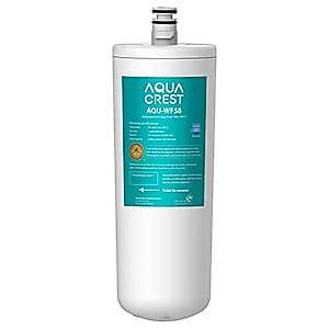AQUACREST AP517 Under Sink Water Filter, Replacement for Aqua-Pure® AP517, AP51711, AP510, AP517EA (Pack of 1), Model No.AQU-WF58, Package May Vary