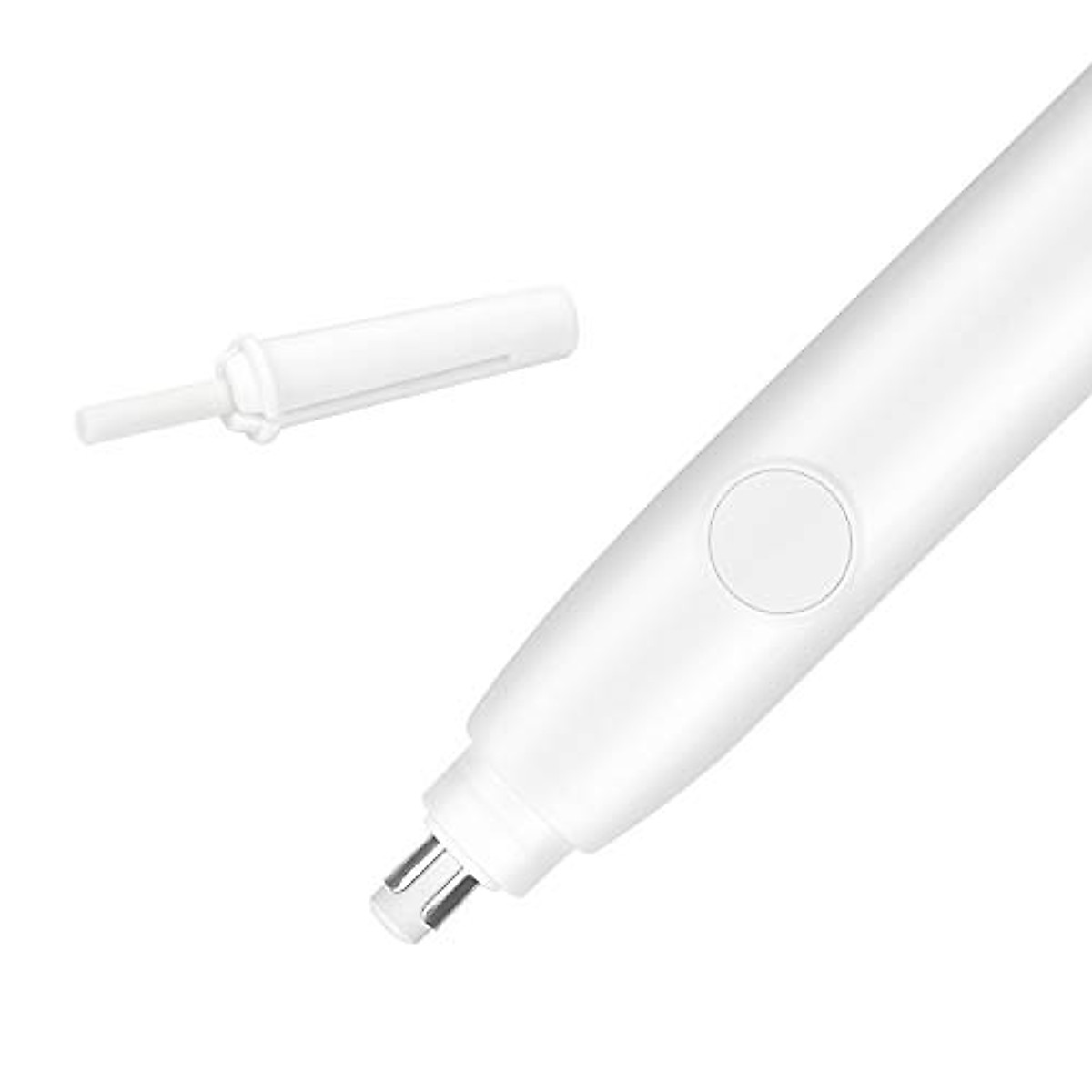 Amazon Basics Electric Eraser, With 90 Eraser Refills, Battery Operated Eraser, Ideal for Sketching, Drawing, Drafting, Architectural Plans, White