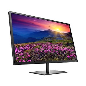 HP - Pavilion 32" LED QHD Monitor - Black with Black Stand