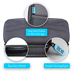 TUDIA Hard Storage Carrying Case Bag for Cardiology Stethoscope and Nurse Accessories Compatible with 3M Classic III, Lightweight II S.E, Cardiology IV Diagnostic