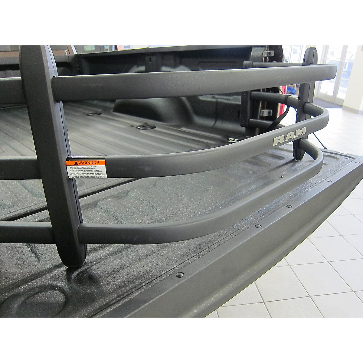 Dodge Ram Black Aluminum Tailgate Bed Extender Mopar OEM by Mopar