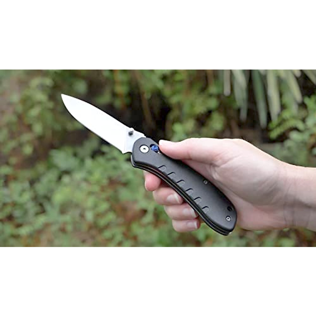 Camillus ROVAX 7.6-Inch Folding Knife, Pocket Knife with CUDA-Lock and GFN Handle, Black