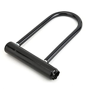 Safety Lock, Anti-Theft U-Lock Security Black Convenient Bike Anti-Theft Lock U-Lock Anti-Theft for Bicycle