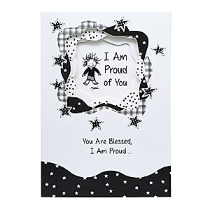 Blue Mountain Arts Any Occasion Card—Words of Pride and Celebration Great for Graduation, New Job, Birthday, or Other Milestone by Marci and the Children of the Inner Light (I Am Proud of You)