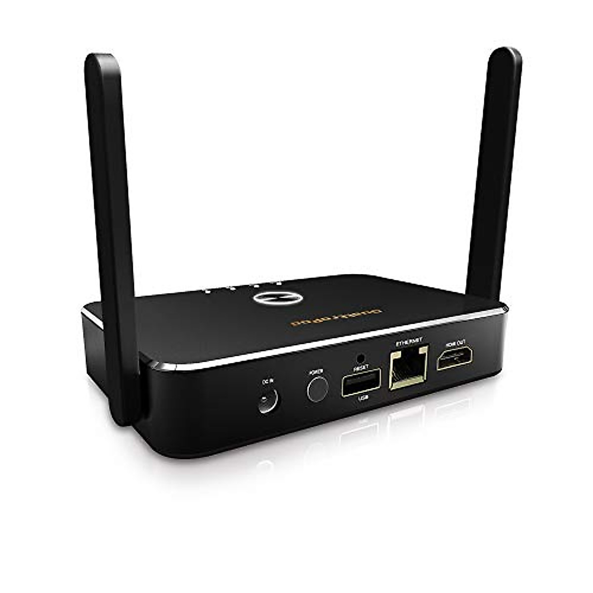 QuattroPod | 5G WiFi Wireless Presentation Facility HDMI Transmitter & Receiver for Streaming 4K from Laptop, PC, Smartphone to HDTV/Projector (2T1R) [2022 OTA Update]