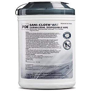 PDI Sani-Cloth® AF3 Wipes X-Large, 7-1/2" x 15"