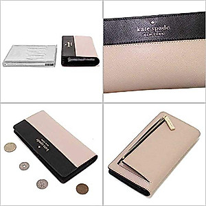 Kate Spade New York staci colorblock large slim bifold wallet