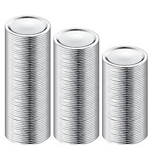150-Count, Regular Mouth Canning Lids for Ball, Kerr Jars - Split-Type Metal Mason Jar Lids for Canning - Food Grade Material, 100% Fit & Airtight for Regular Mouth Jars (150 pcs, Regular Mouth)