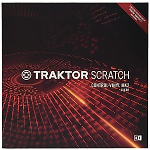 Native Instruments Traktor Scratch Control Vinyl MK2 - Clear, Single Vinyl