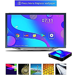 Android 11.0 TV Box X88 Pro 10 Quad Core 2GB RAM 16GB ROM BT4.2 Dual WiFi 2.4G/5.8GHZ YouTube 4K 3D USB 3.0 Smart Home Set Top Box