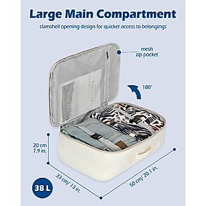 Hynes Eagle Carry on Backpack 38L Large Travel Backpack for Women Flight Approved Weekender Bag Laptop Backpack Men 15 inches Black 2017