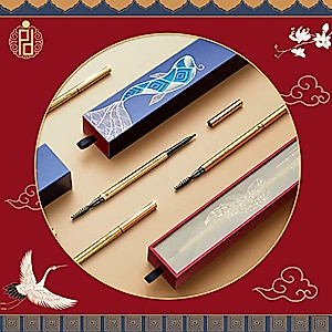 ZEESEA [Palace Identity] Eyebrow Pencil，Makeup Infallible Long-Lasting Eyebrow pencil, Ultra-Fine Felt Tip, Quick Drying Formula, Derived from Oriental Aesthetics