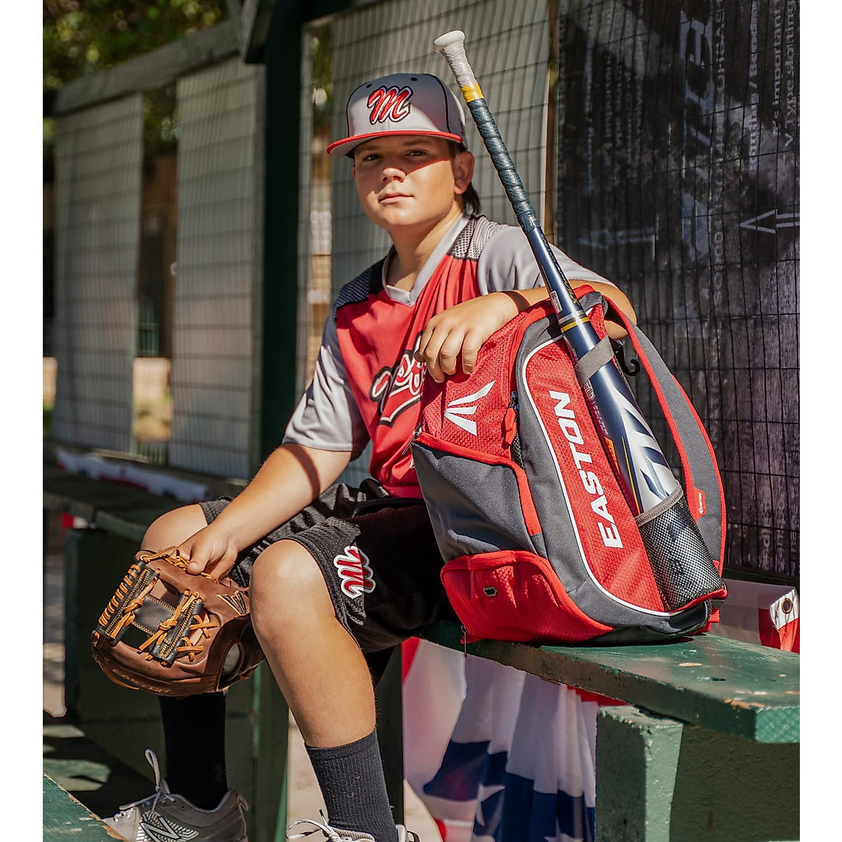 Easton Alpha ALX 2022 2 3/4 Barrel USSSA -10 1 Piece Aluminum Baseball Bat, 28/18