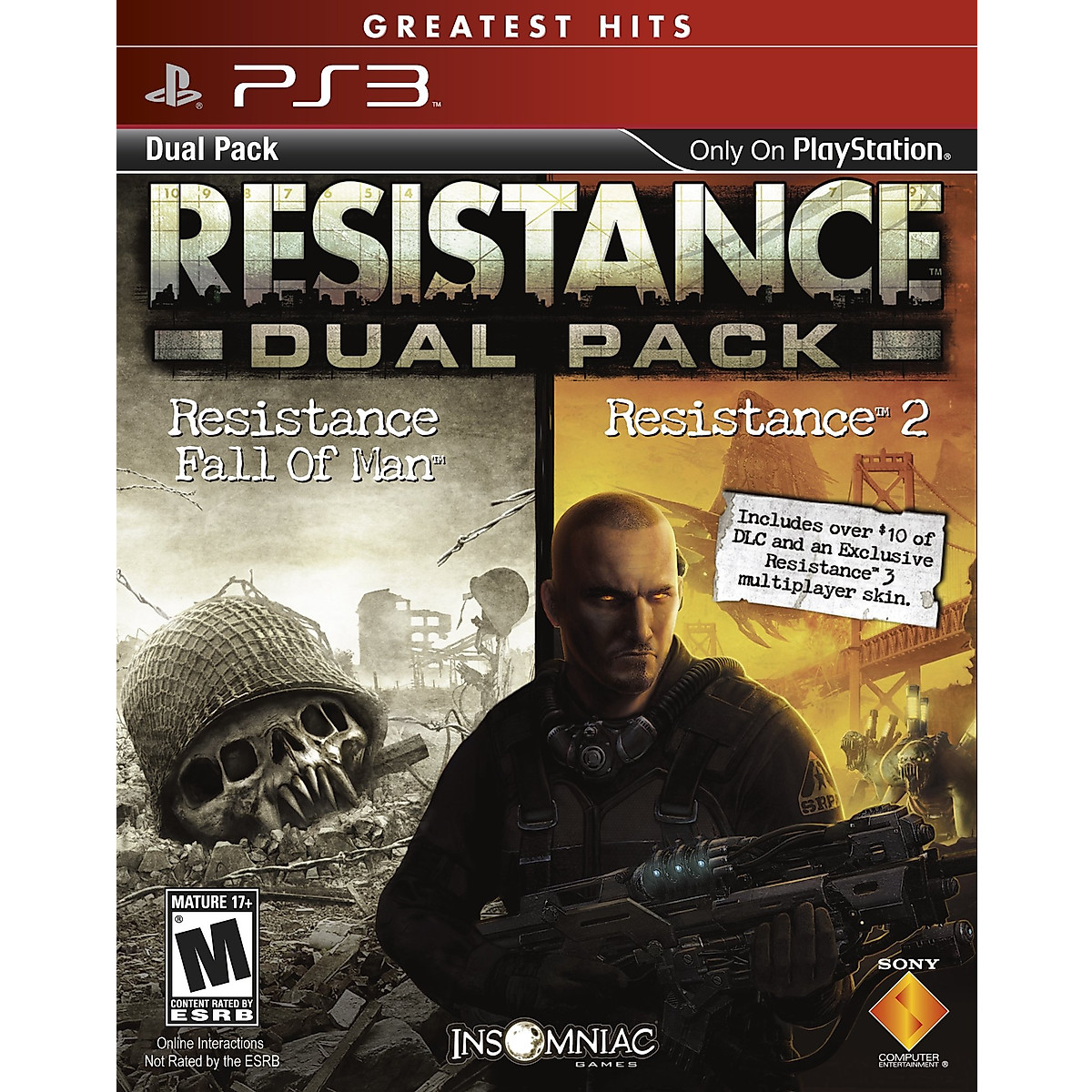 Resistance Dual Pack & DUALSHOCK3 wireless controller - Playstation 3 (Ultimate Combo Pack)