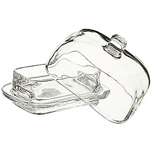 Abbott Collection 27-CONTINENTAL Large Rectangle Covered Butter Dish, 7" L