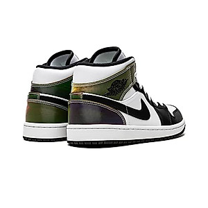 Jordan Mens Air Jordan 1 Mid SE DM7802 100 Heat Reactive - Size 8 White/Black