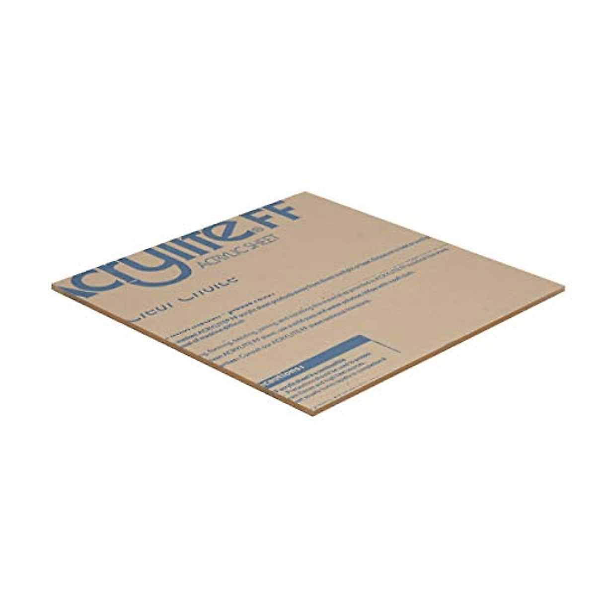 Falken Design falkenacrylic_pc_354_18x18 Sheet, Plastic/Plexiglas/Lucite, 18" x 18-3/8", Polycarbonate