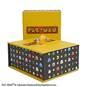 Starforged Pac Man Sterling Silver Gold Plated Video game hip hop Necklace Rapper Pendant