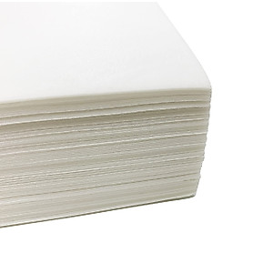 HimaPro Cut Away Embroidery Stabilizer Backing 2.5oz Medium Weight 10"x12" Cutaway Stabilizer for Machine Embroidery Precut 100pcs - 100% Polyester -Great for 5" x 7" Hoops