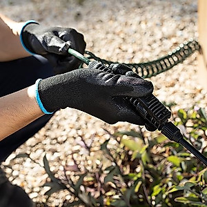 G & F Work Gloves for Men, Lightweight Grip, Polyurethane Coated, Touchscreen Compatible, Flexible & Breathable, Durable Construction, Ideal for Gardening, Mechanics, and General Duty Tasks, 12 Pairs