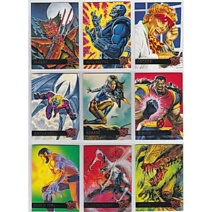 X-Men Fleer Ultra 1995 Complete 150 Card Trading Card Set