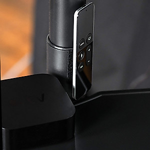 Strenco 2 Inch Hook and Loop Strips with Adhesive - 5 Yards - Heavy Duty Tape - Black Sticky Back Fastener